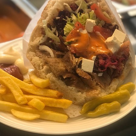 Donner Kebab Meat & Chips – With Cheese – Centre Eats