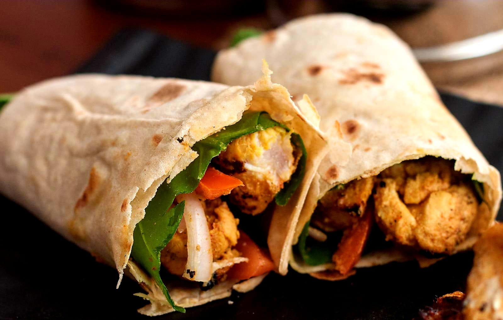 Peri Peri Chicken Wrap. – Centre Eats